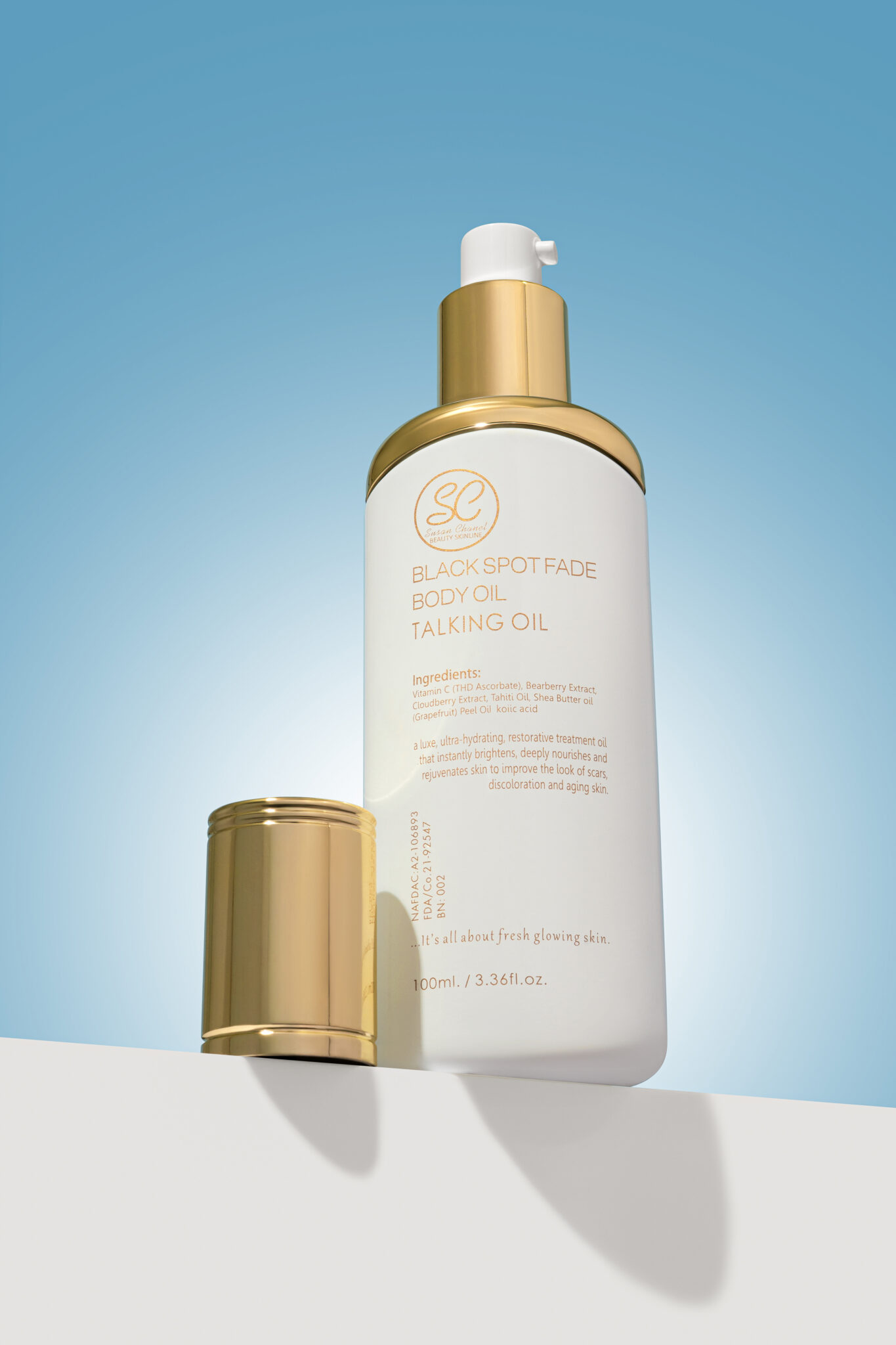 Black Spot Fade Oil (Talking Oil) – Susan Chanel